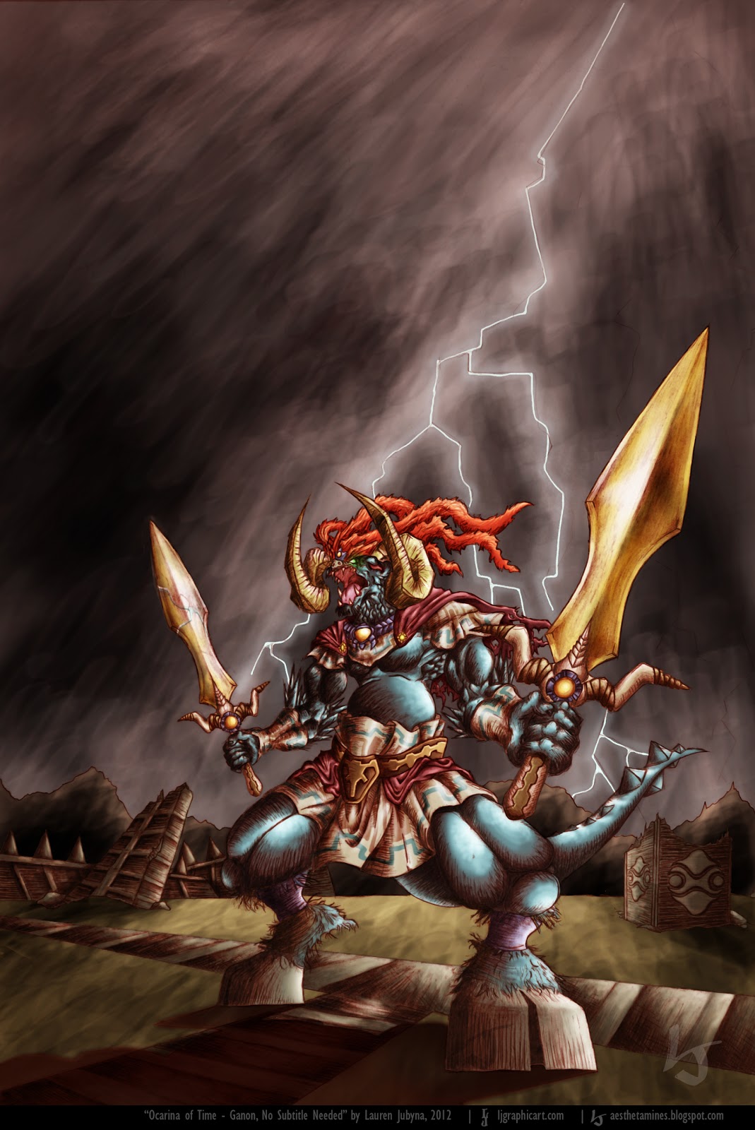 Aesthetamines: Ganon, No Subtitle Needed