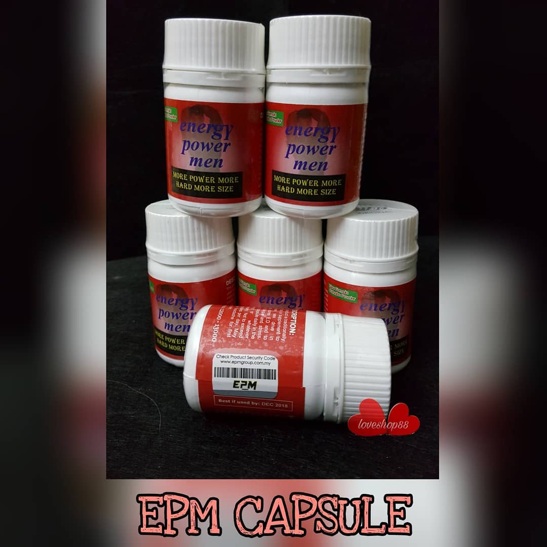 PEMBORNG UBAT KUAT ENERGY POWER MEN "EPM" | UNTUK MENAMBAH SIZE ZAKAR ...