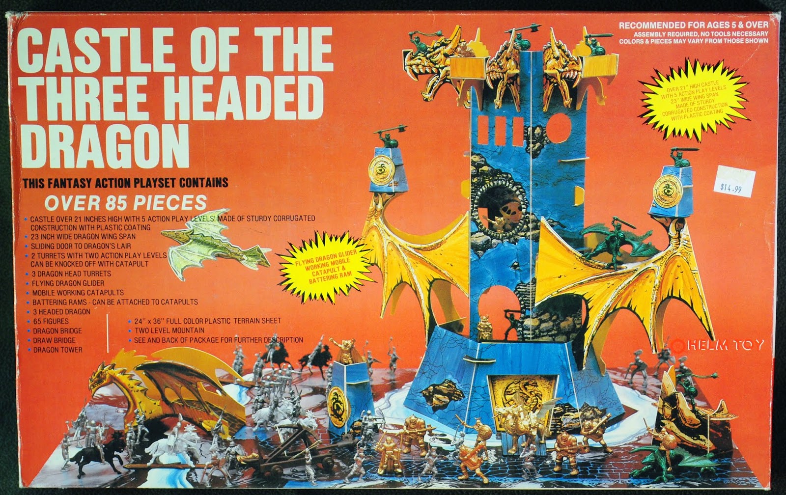 Fantasy Toy Soldiers: 23 1980s Fantasy Playsets Ranked by Rarity
