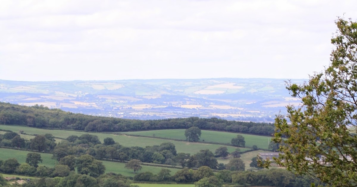 Views from Somerset: Castle Neroche on the Blackdown Hills in Somerset.