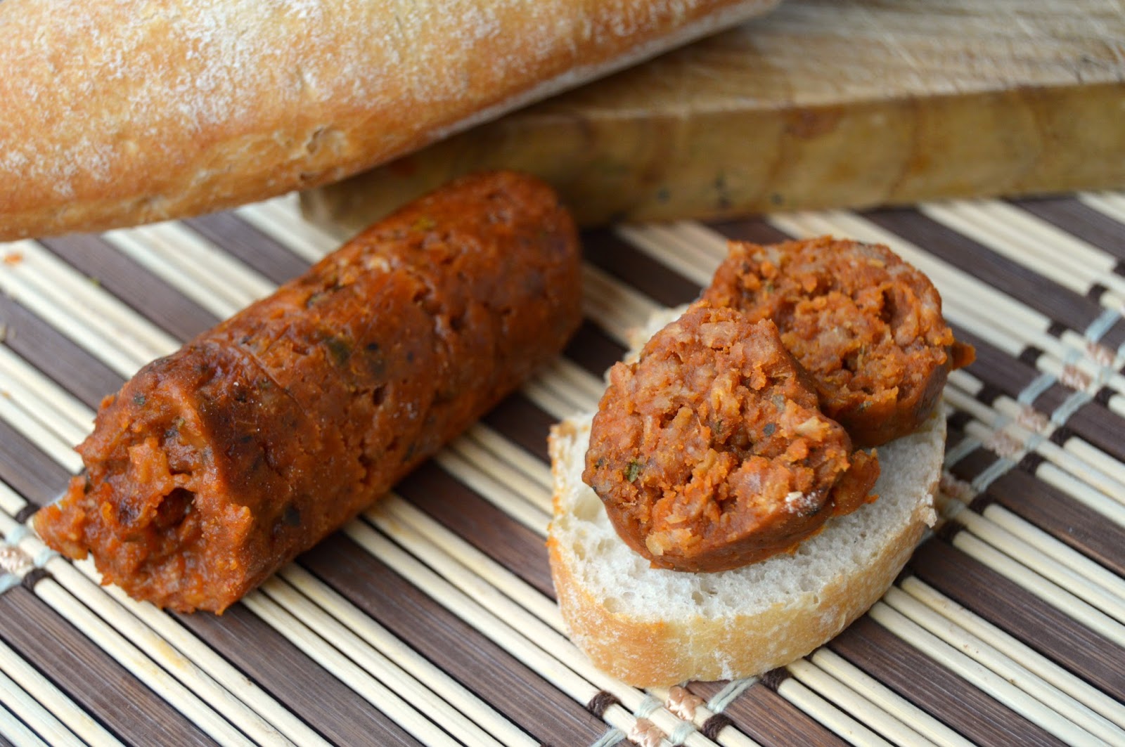 Pasión y Tentación: Chorizo vegano de soja