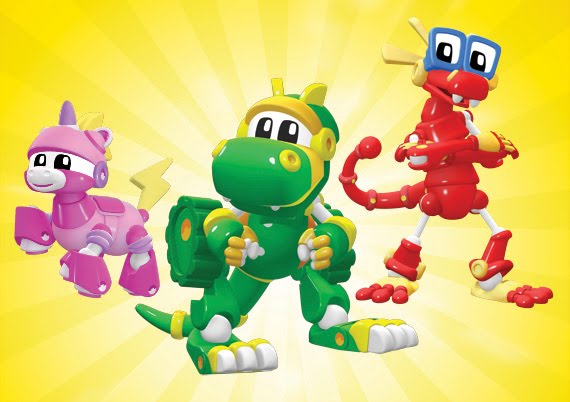 Mecanimales, Unicornio, Sasquatch, Rex, Maus, Komodo, Discovery Kids ...