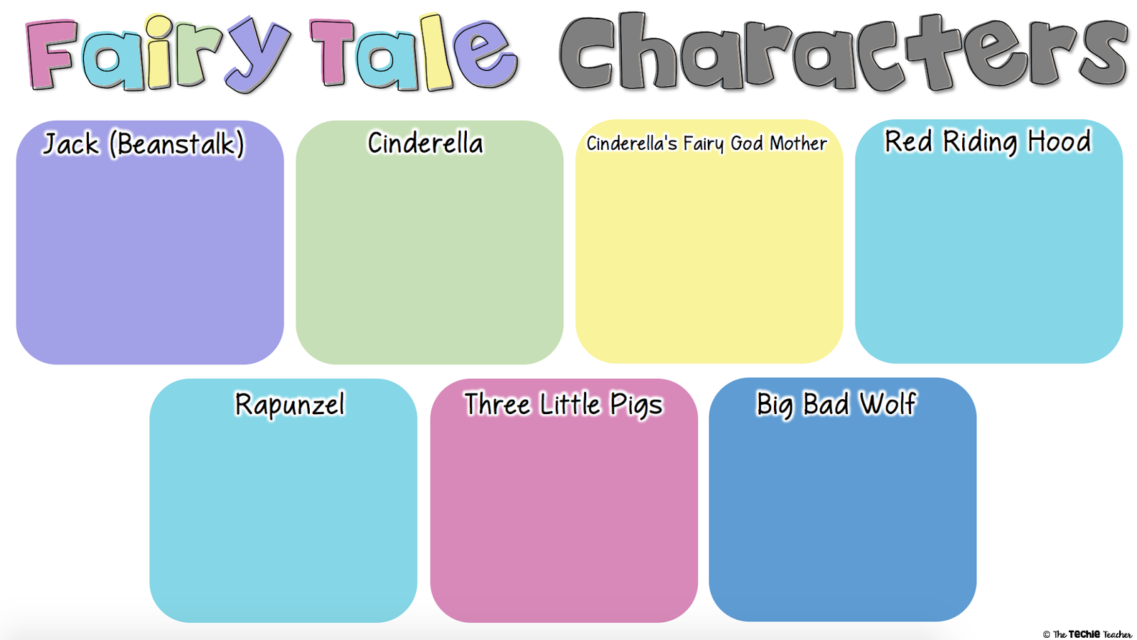 Fairy Tale Characters List