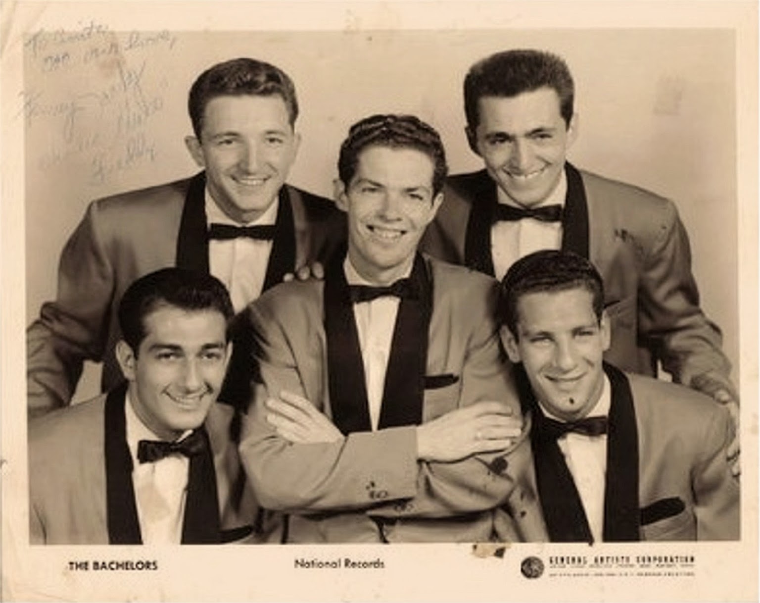WHITE DOO-WOP COLLECTOR: THE BACHELORS (Wiston/National/MGM Records)