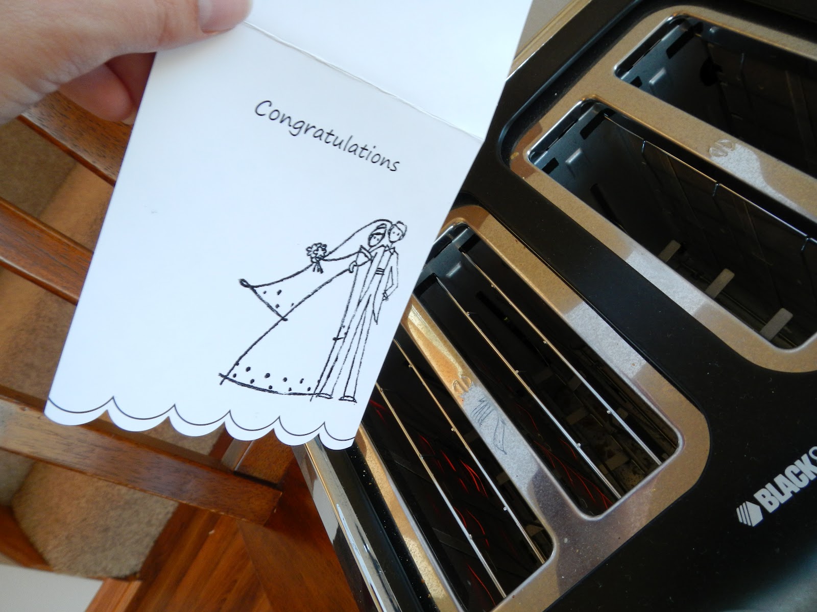 Hand Made Cards: Wedding Gift Card How-To