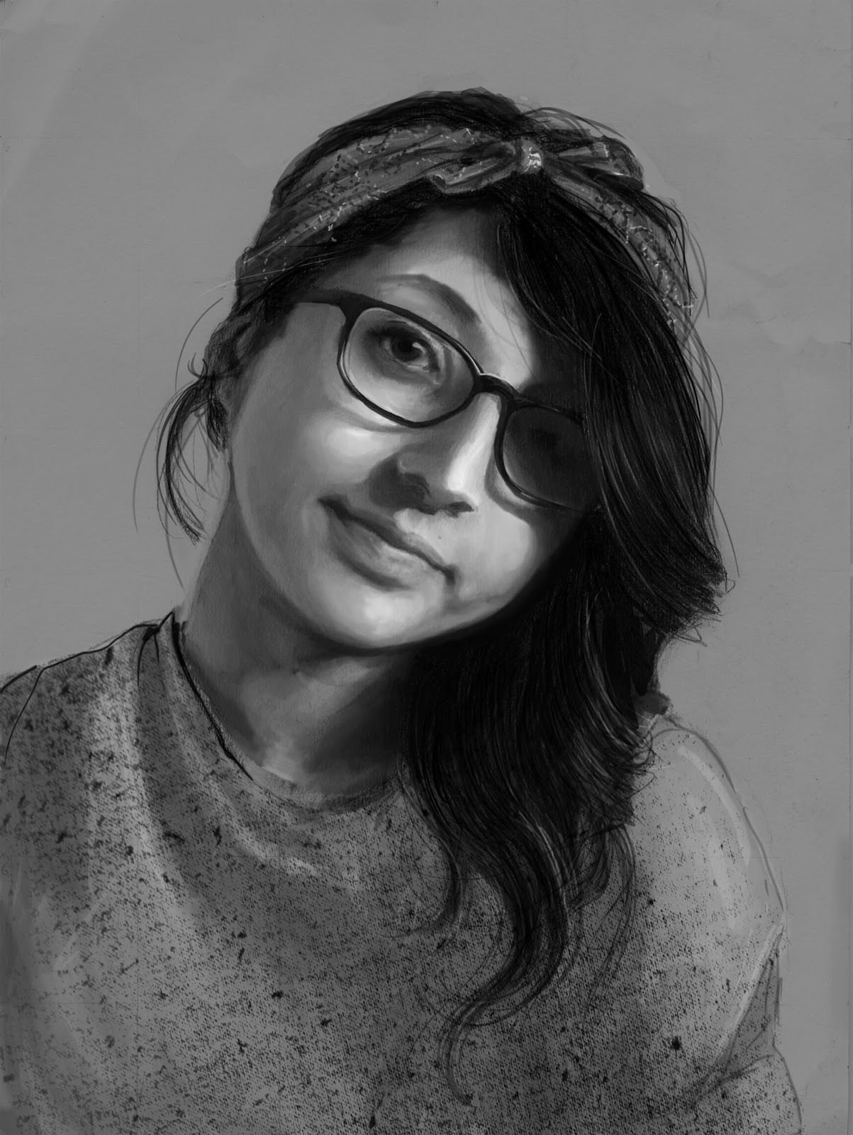 BYU 2016 Spring: Intermediate Digital Illustration: Sarah Newell - Portrait