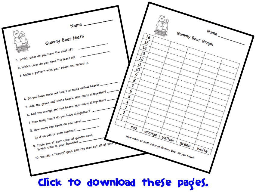 Classroom Freebies Too: Teddy Bear Day