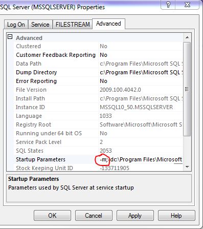 SQLServer restore Master Database (SQL DBA): SQL Server Restore Master ...