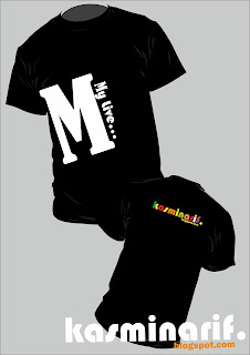 desain baju vector - Asal Tau