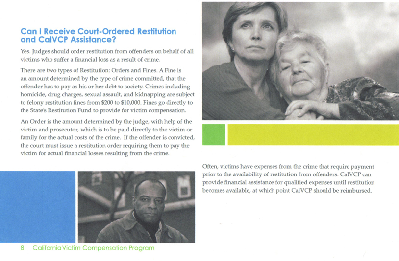 OC Community Resources: California Victim Compensation Program