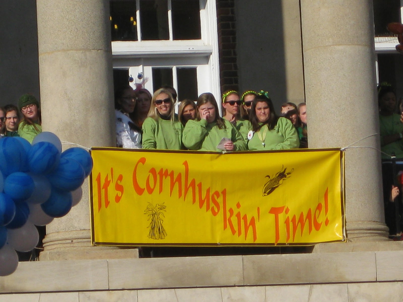 Ramblings of a Southern Girl: Corn Huskin' 2012 - A College Tradition