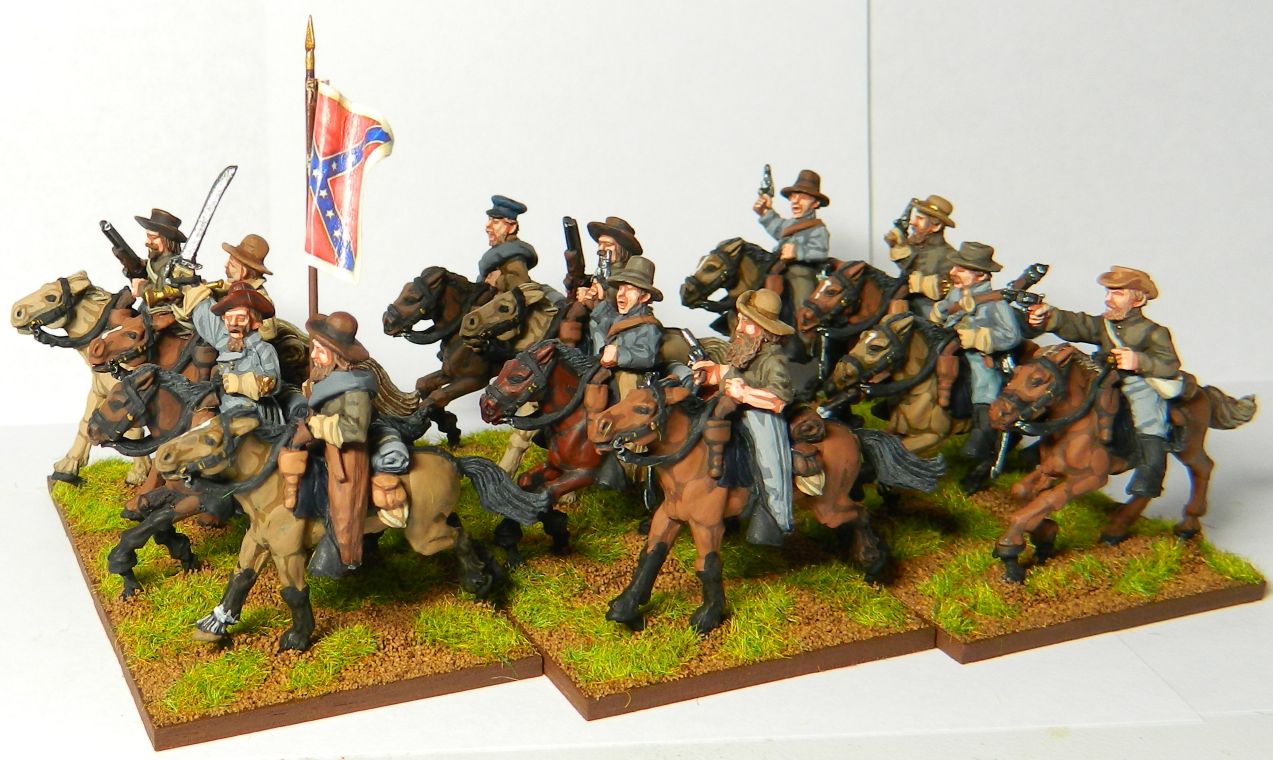 MacPhee's Miniature Men: 28mm Confederate Cavalry