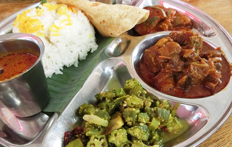 Nomad CC Asian Food: Mutton Set Meal / Kuala Lumpur Malaysia