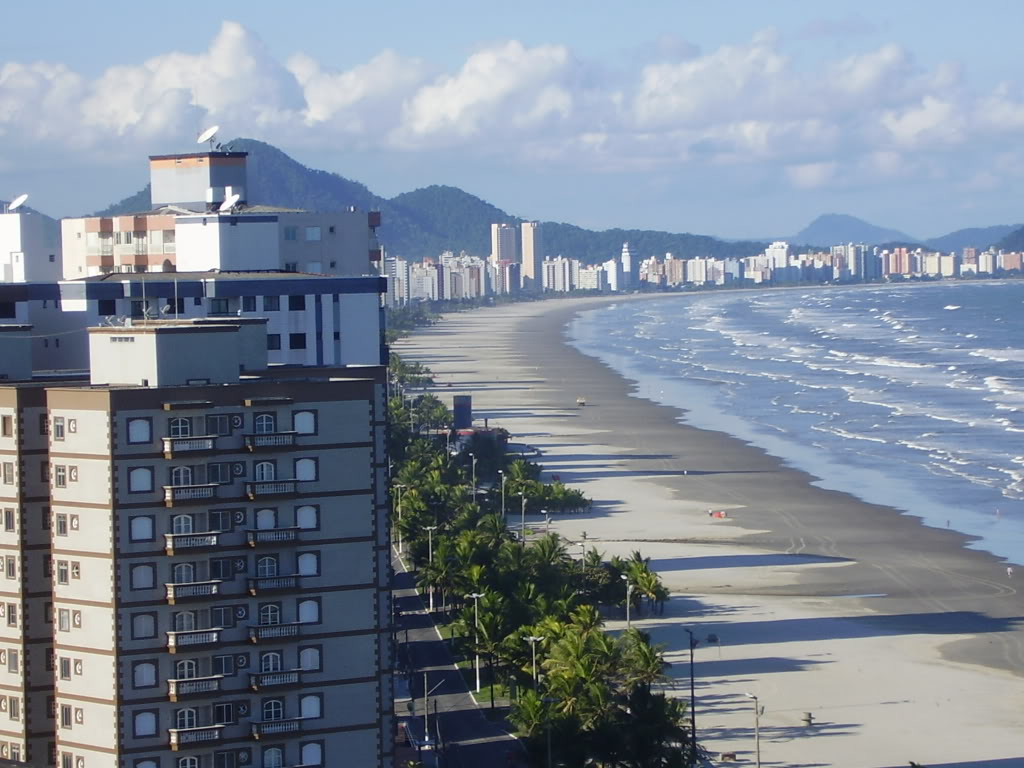 imagens de locais onde já estive: Praia Grande, Santos, São Paulo, Brasil