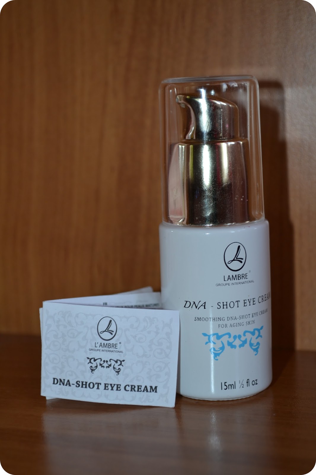 PaulinowyBlog: Recenzja Kremu Pod Oczy Lambre -- DNA - SHOT EYE CREAM