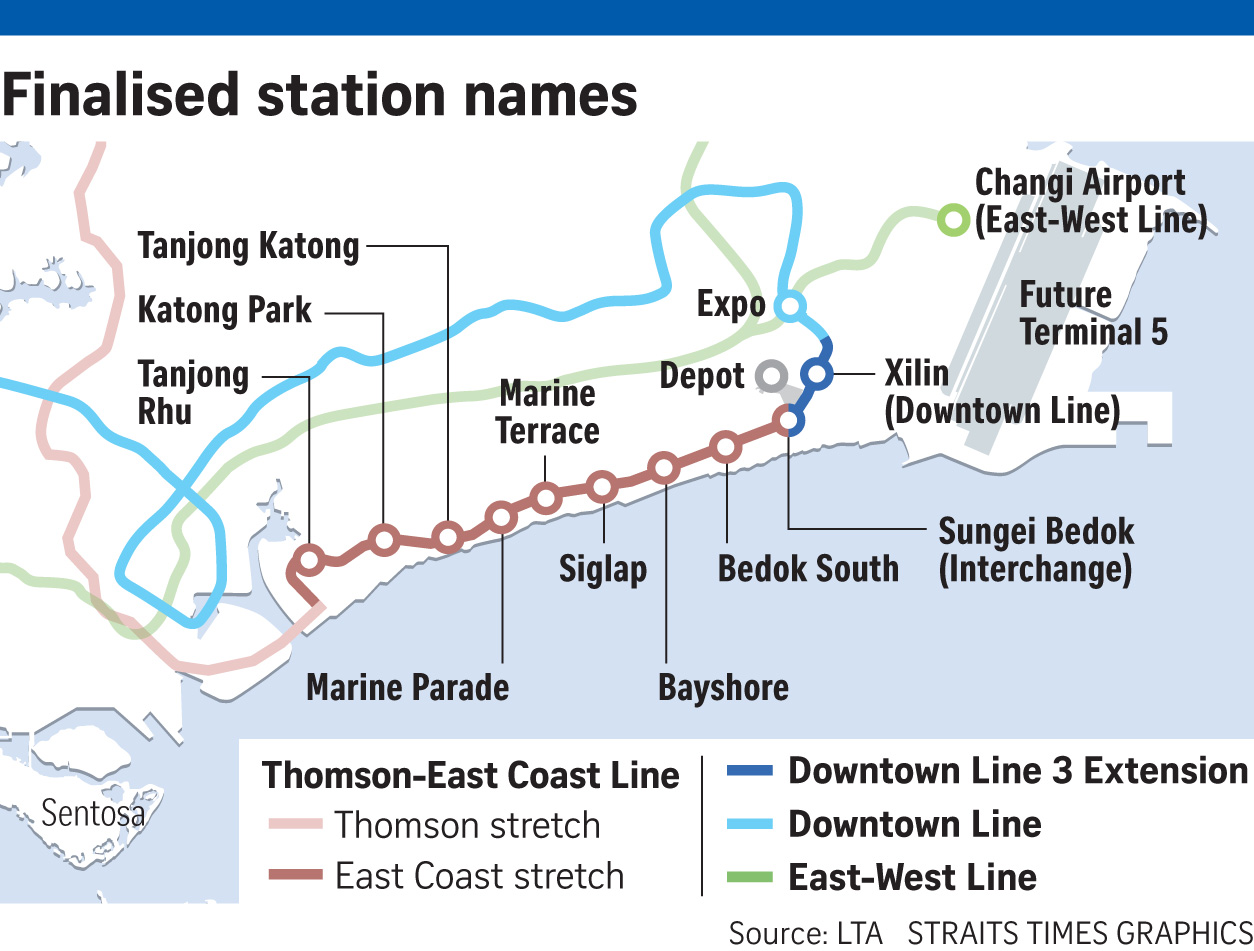 If Only Singaporeans Stopped to Think: Thomson-East Coast Line: New MRT ...