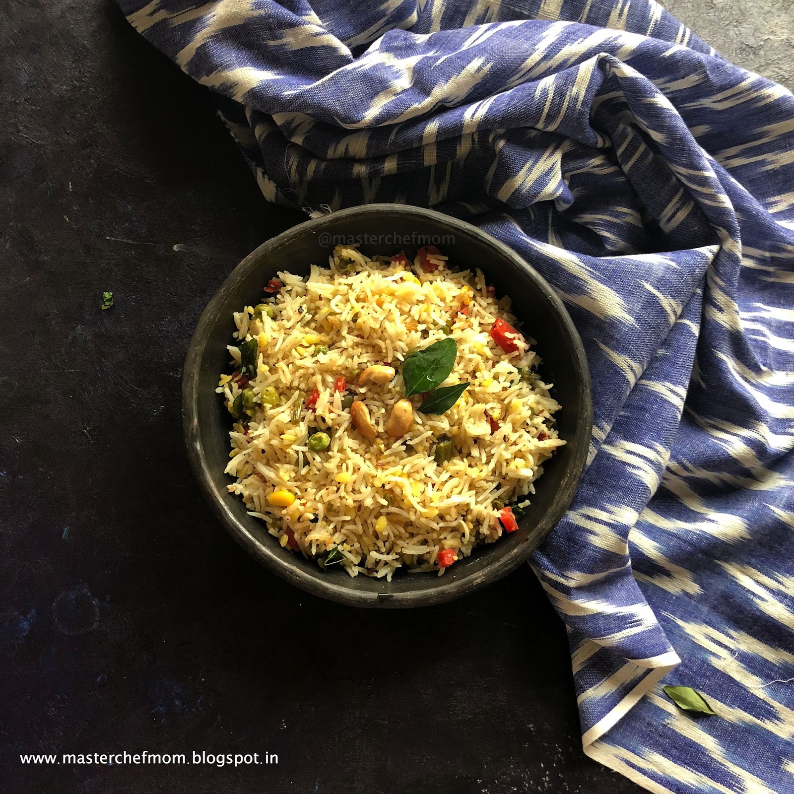 MASTERCHEFMOM: Pongal Fried Rice | Vegetable Fried Rice With ...