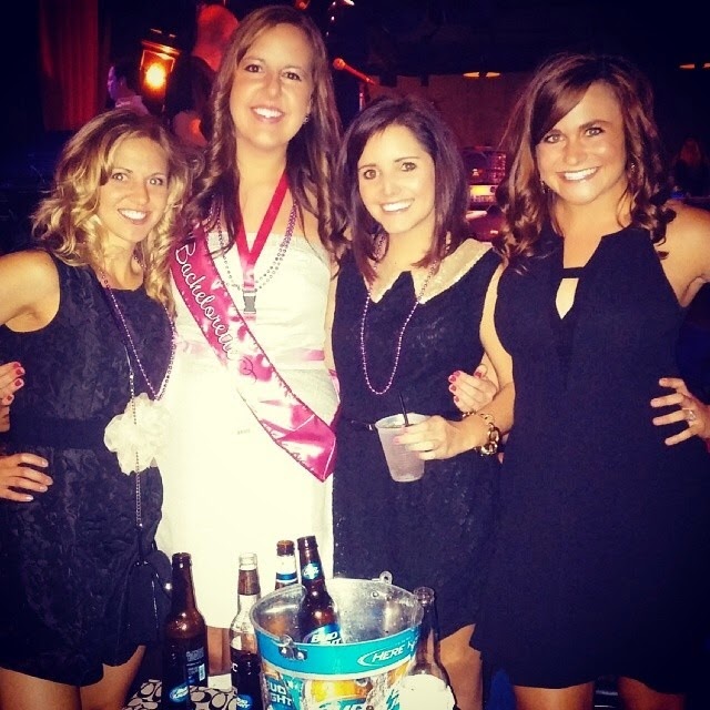 Classy In The Classroom: Bachelorette Party in a LBD!