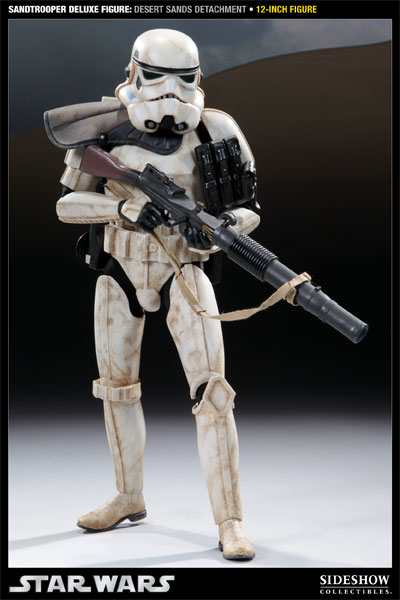 toyhaven: Sideshow Collectibles Sandtrooper Deluxe Figure with Dewback ...