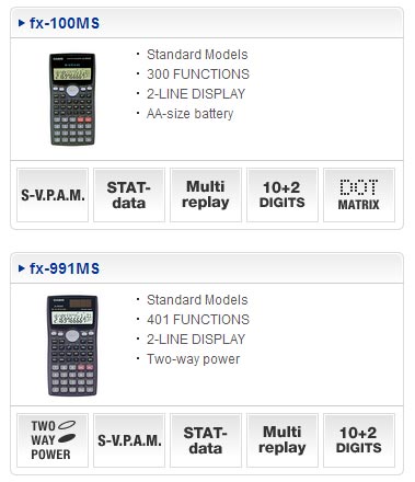 Info Kalkulator: Perbedaan Kalkulator Casio Scientific Standar FX-991MS ...