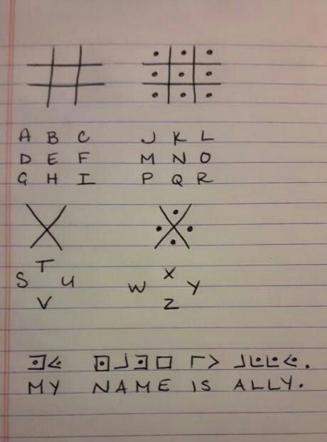 Skip's House of Chaos: The Pigpen Cipher