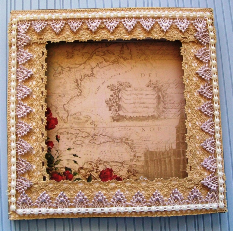 Delightfully Crazy: Vintage Book-Card Tutorial