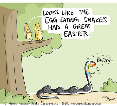 Green Humour: Happy Easter!