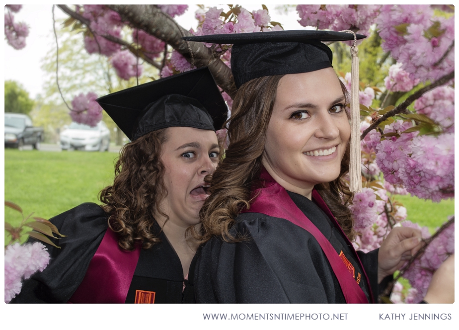 Moments In Time Photography: Funny Outtakes From Graduation Shoot