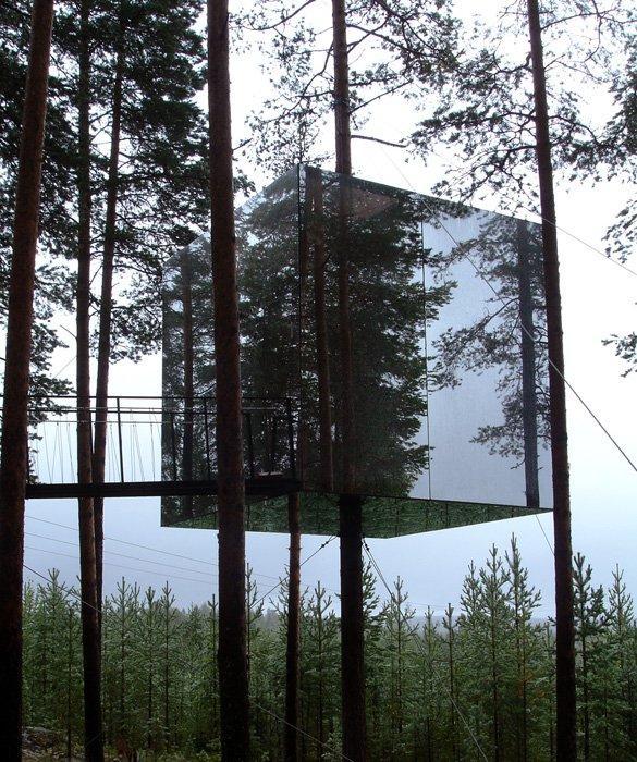 Fusion Magazine: The Invisible Treehotel: "The Mirrorcube"