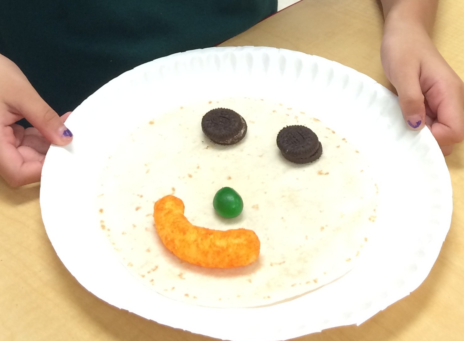 Not Just Child's Play: Challenging Young Minds: Self-Portraits with Food