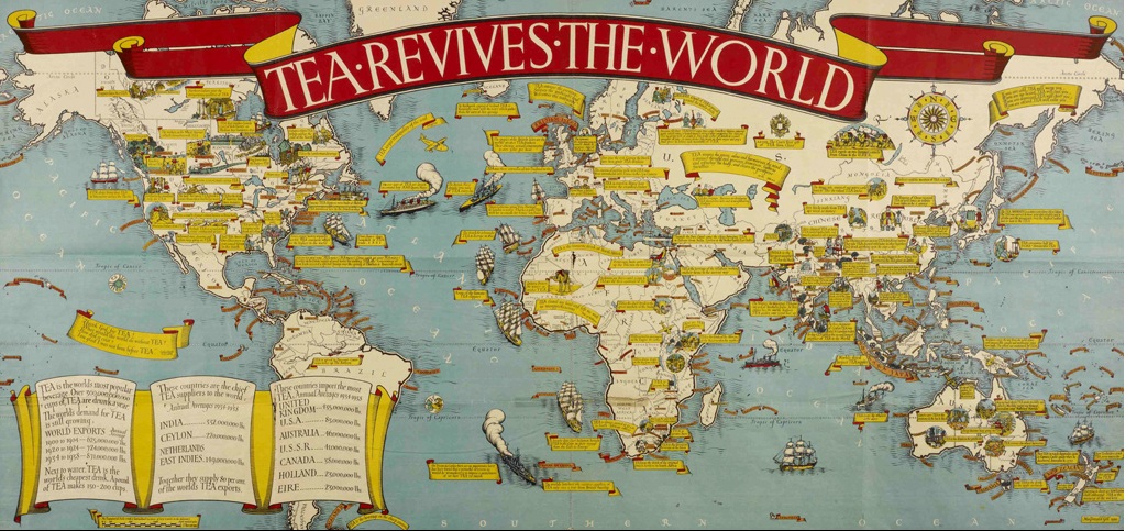 The Tea Horse Caravan: United Kingdom Vintage Tea Posters/Advertising