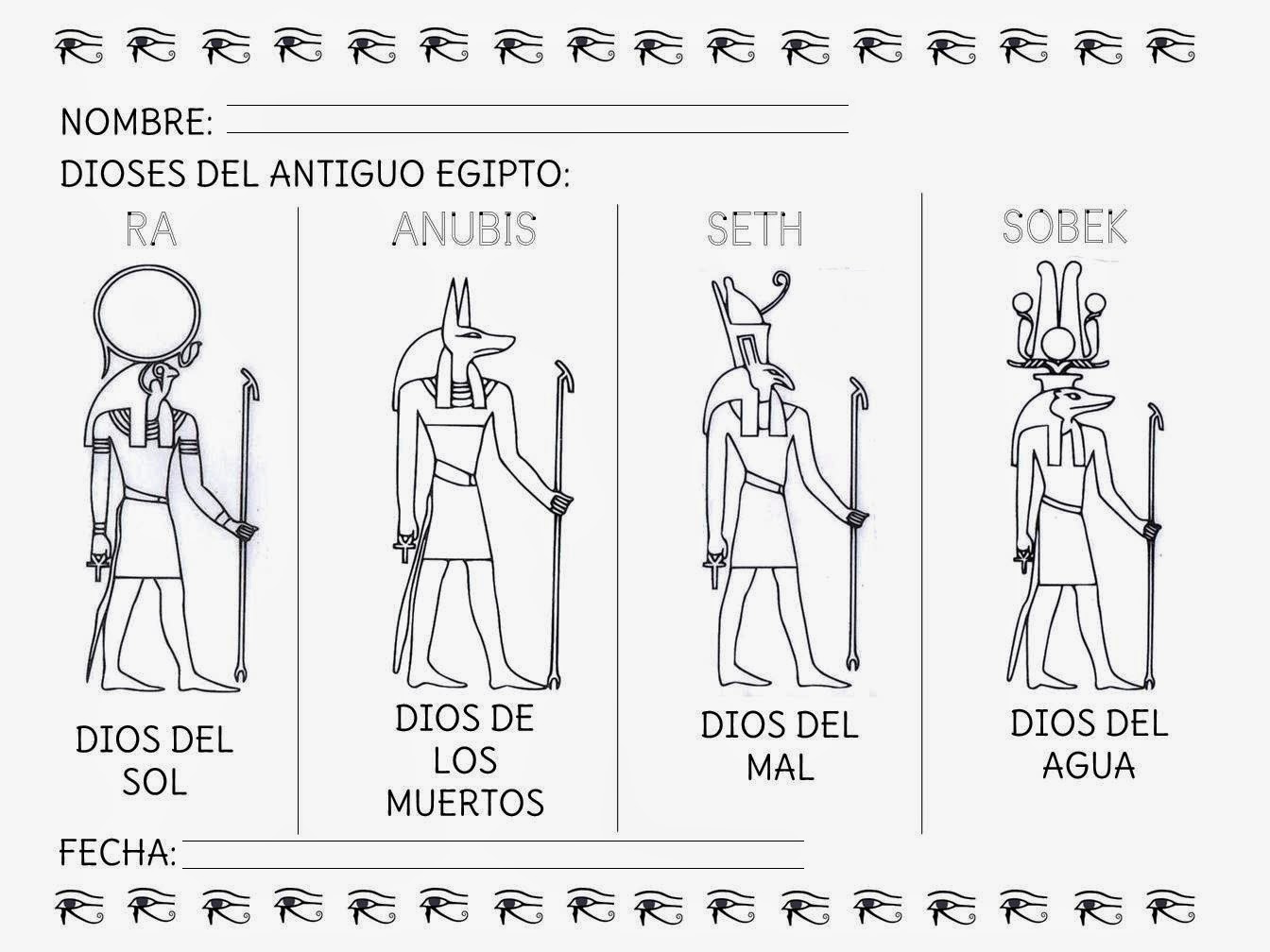 Mi Mundo Infantil: PROYECTO EGIPTO