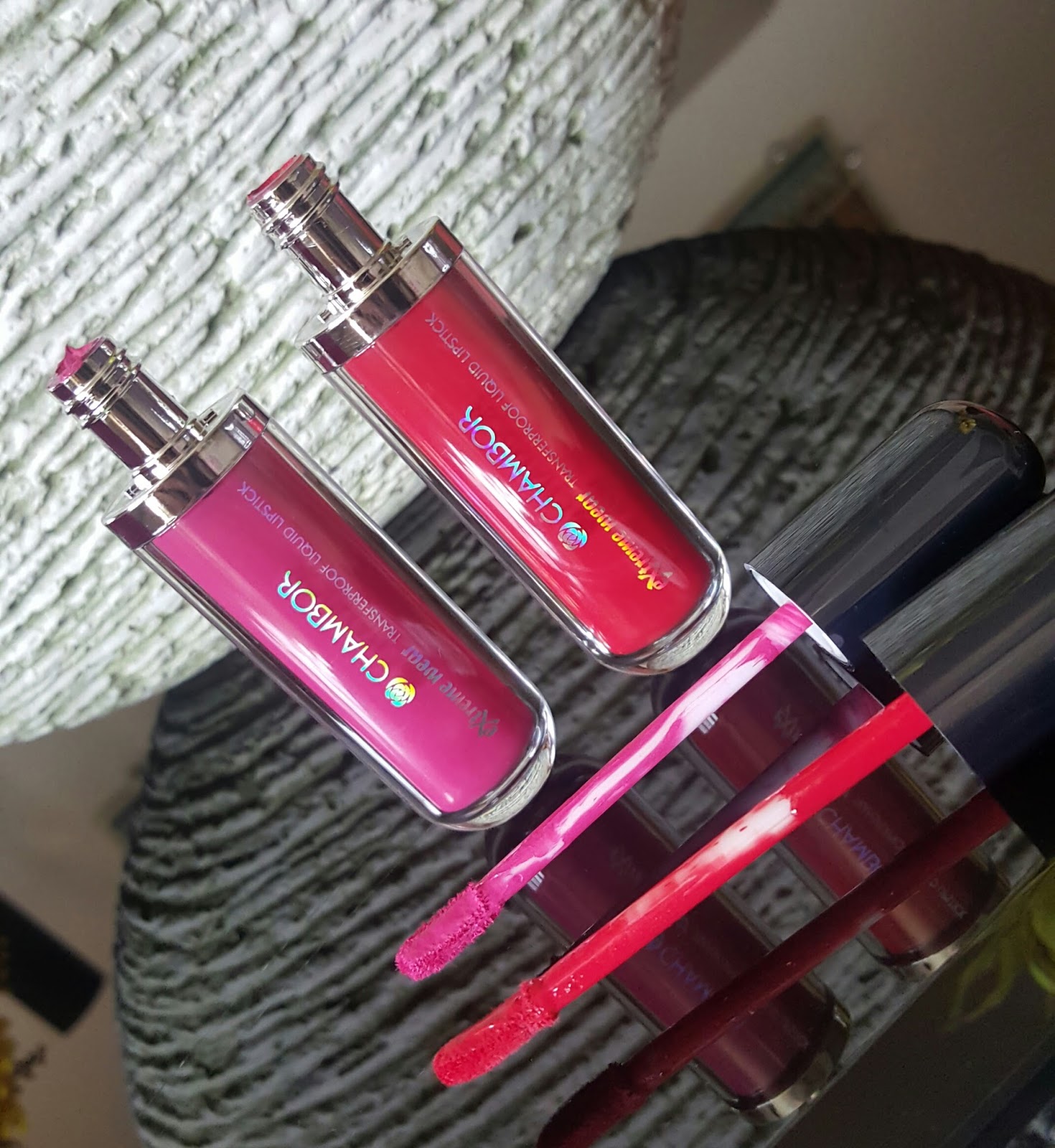 RIDZI MAKEUP: NEW CHAMBOR EXTREME WEAR LIQUID TRANSFERPROOF LIPSTICK ...
