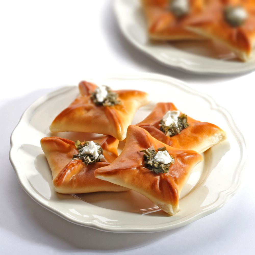 Spinach and Feta Cheese Sambousek Recipe | LEBANESE RECIPES