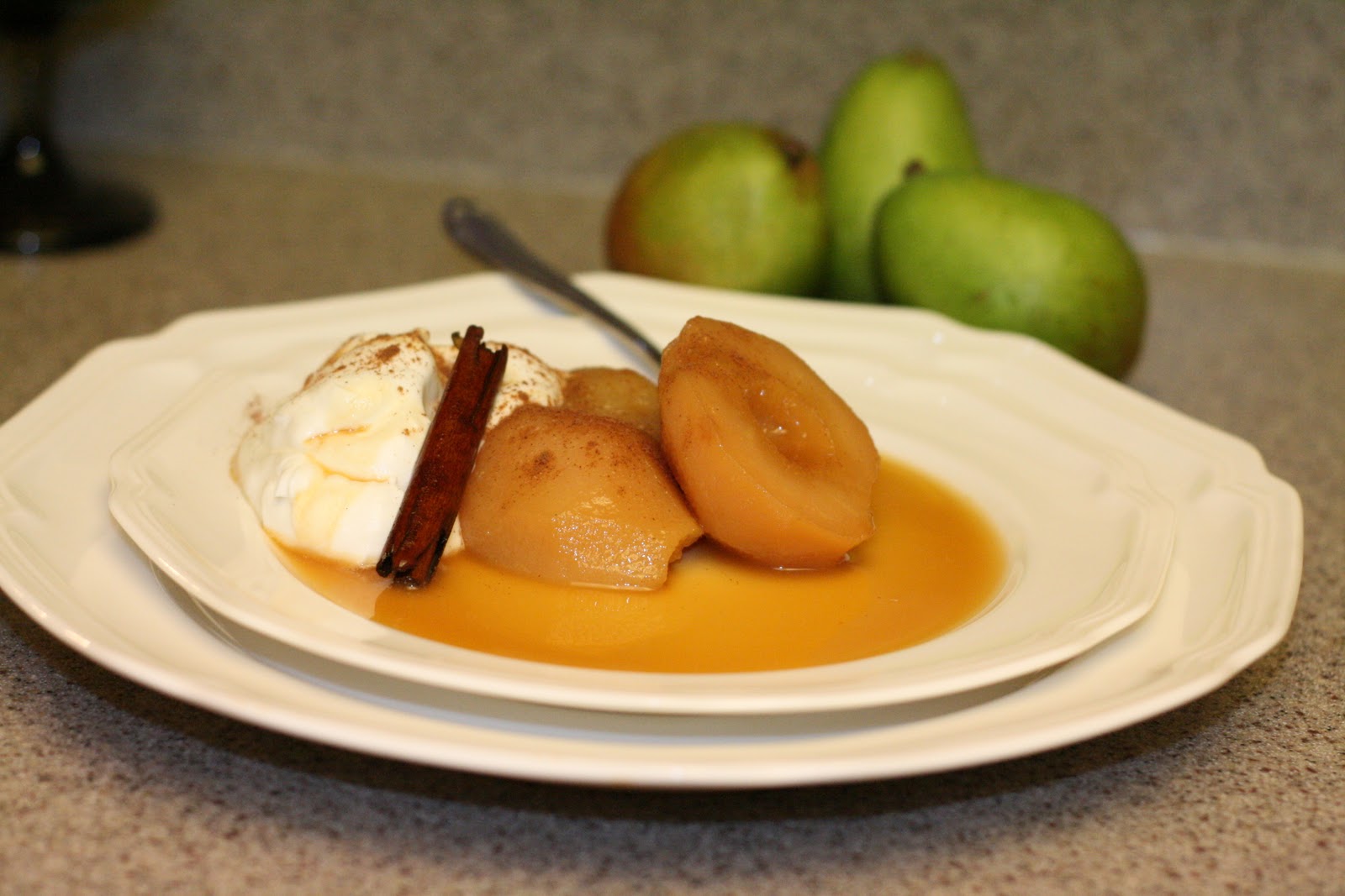 The Jungle Kitchen: Poached Pears