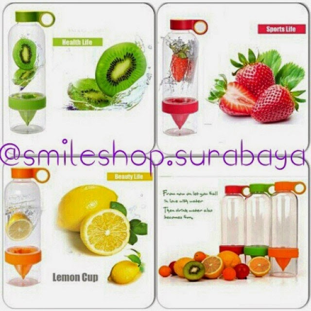 BOTOL INFUSED WATER MURAH CITRUS | SmileShop Surabaya