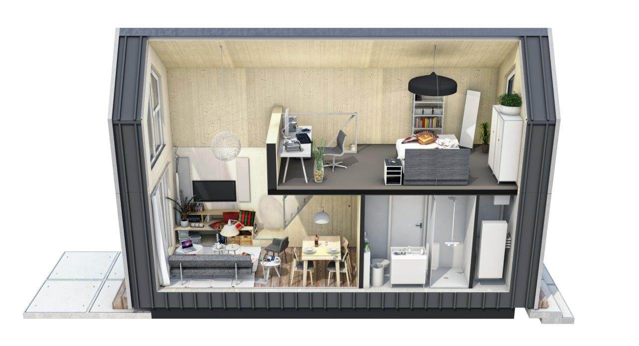 The Heijmans ONE Tiny House [ TINY HOUSE TOWN ]