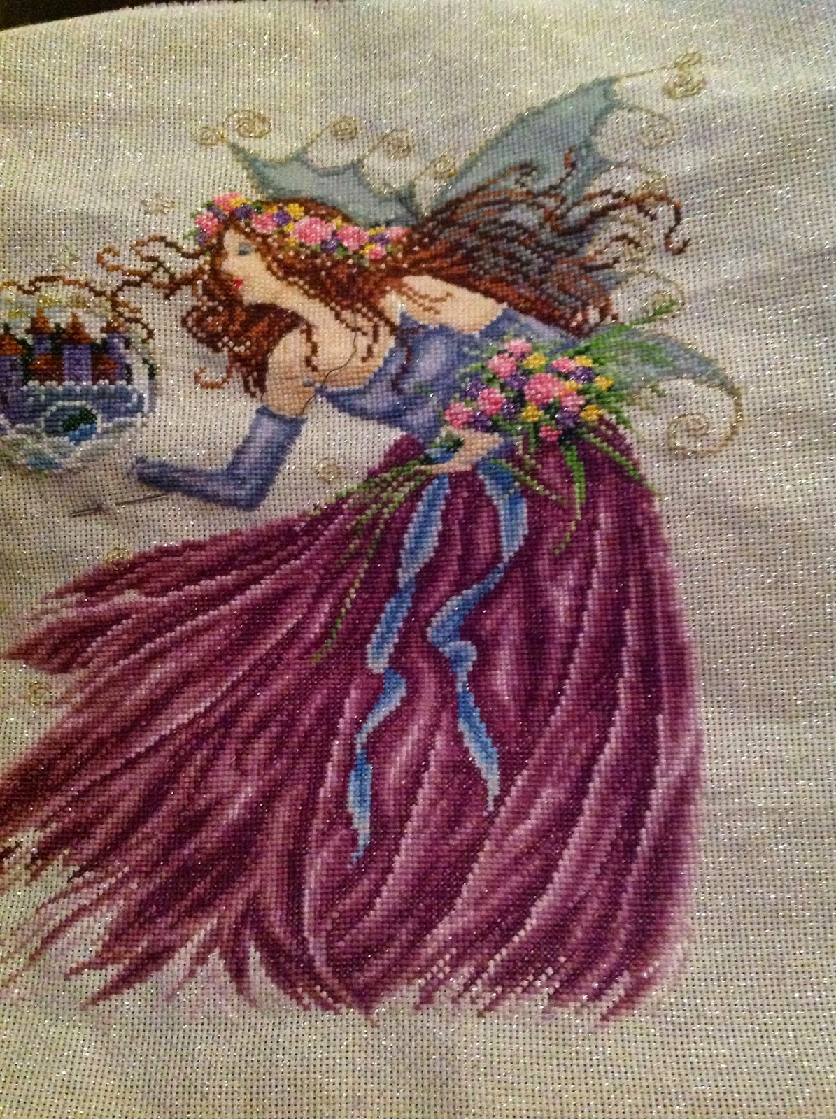 útsaumur og prjón: Stardust Fairy