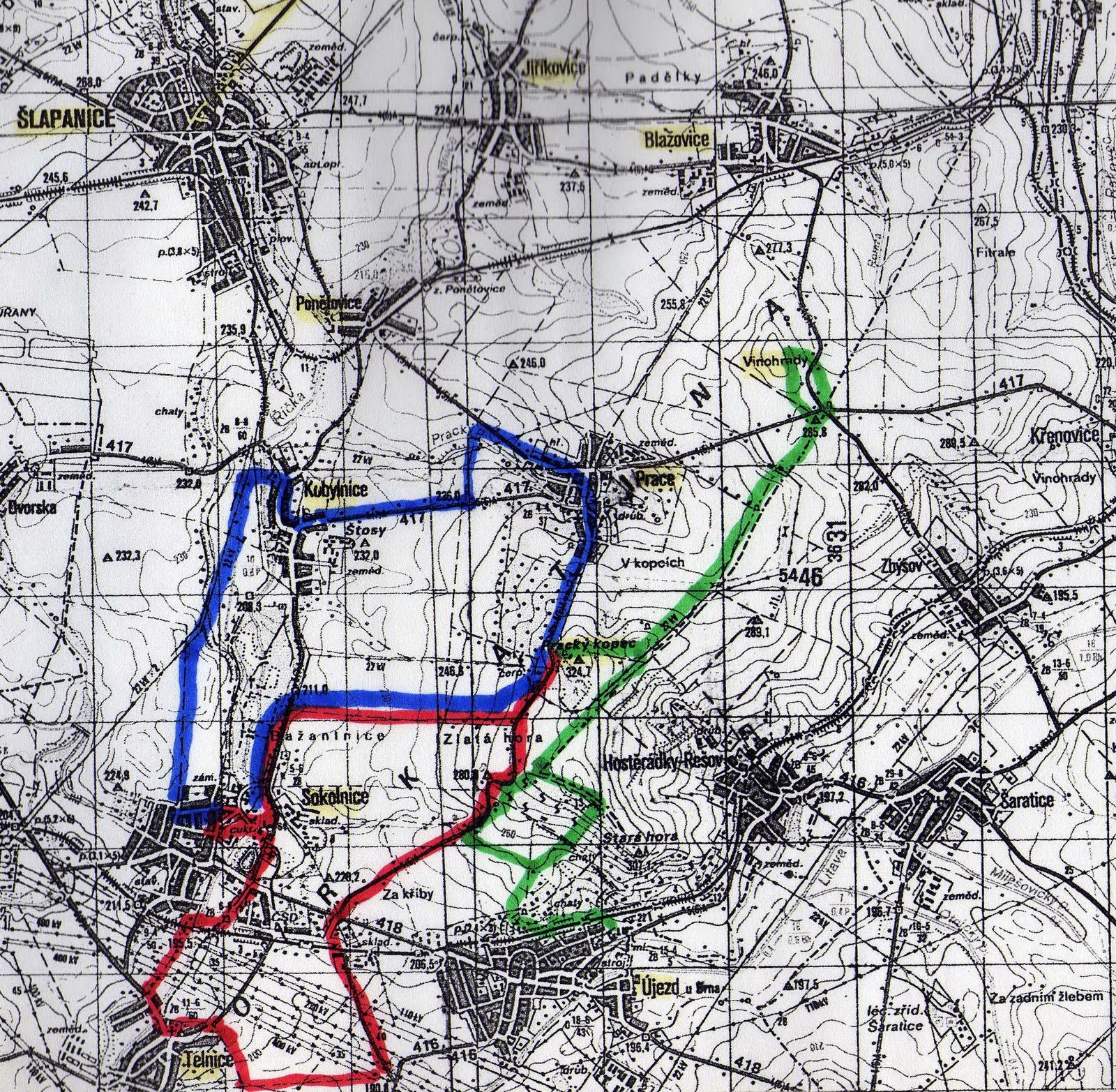 Walking Aspern and Austerlitz: Telnitz and Sokolnitz