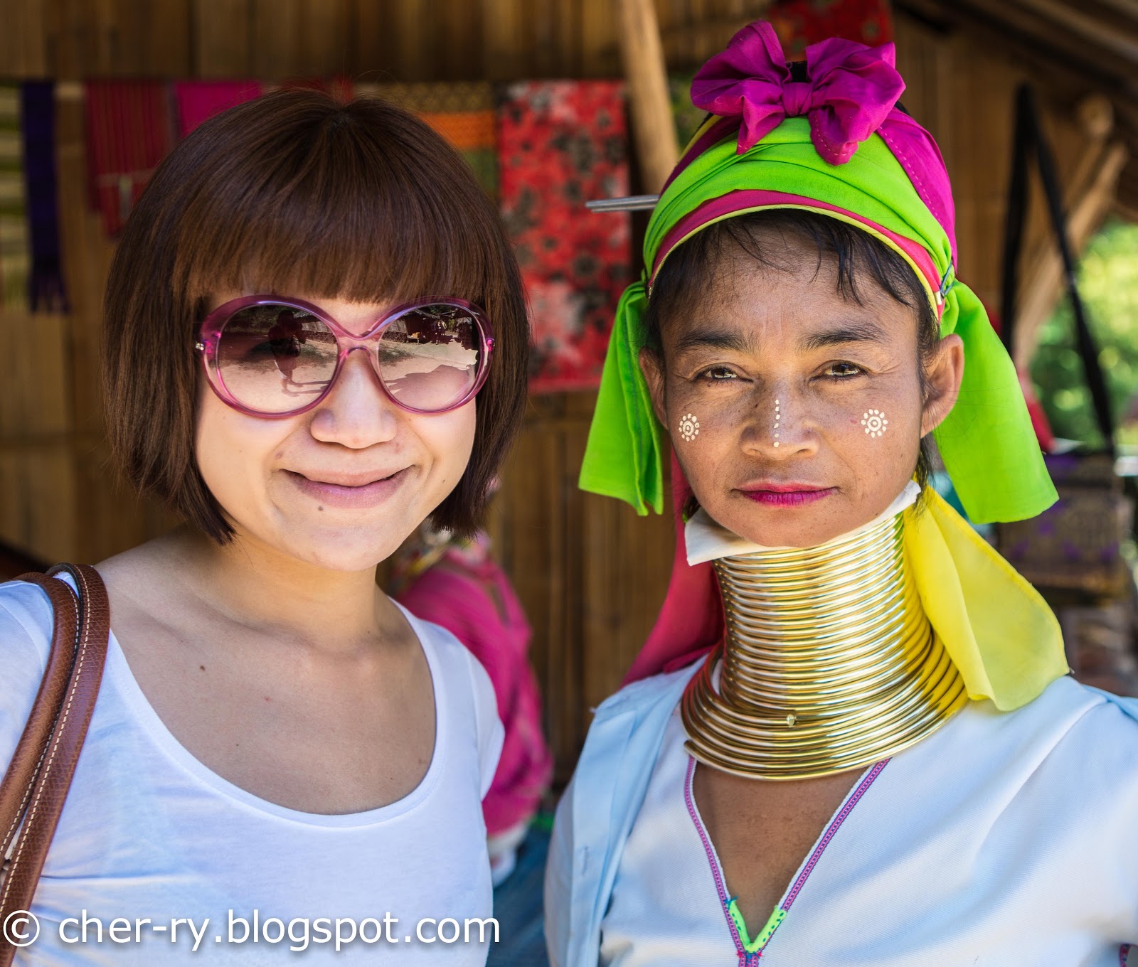 Life of a Lil Notti Monkey: Long Neck Women, Chiang Mai