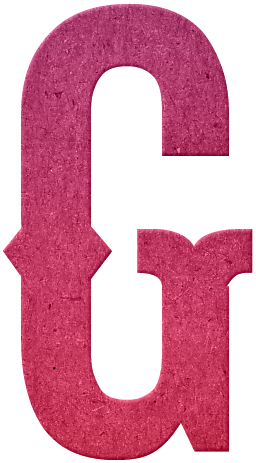 Abecedario Rosa en Fieltro. Pink Alphabet in Felt. - Oh my Alfabetos!