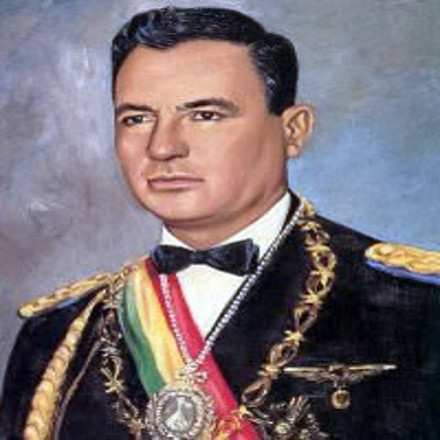 Presidentes de Bolivia: René Barrientos Ortuño