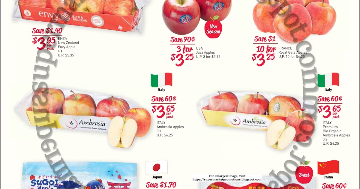 NTUC FairPrice Apples Promotions 02 - 08 January 2019 ~ Supermarket ...