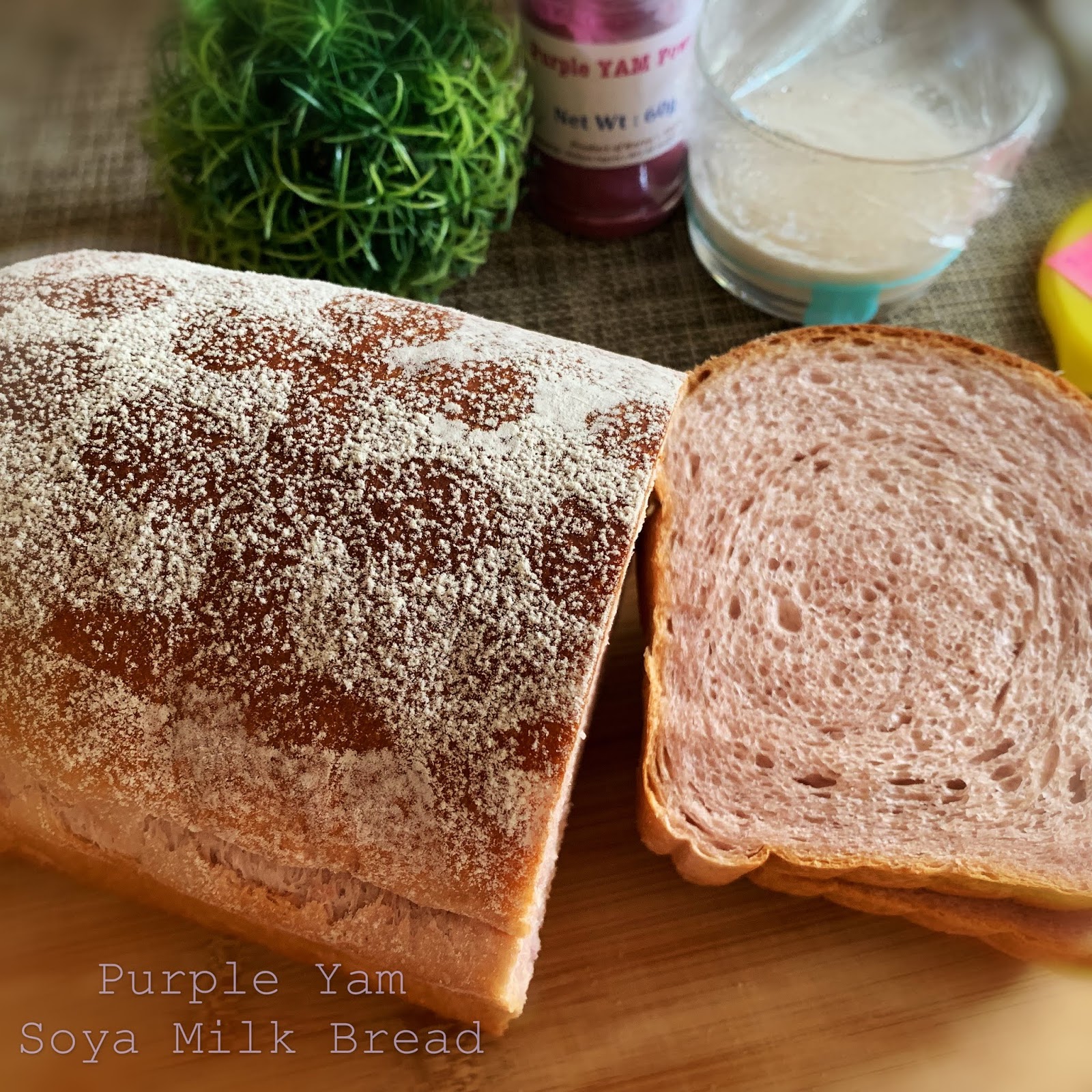 My Mind Patch: Purple Yam Soya Milk Bread