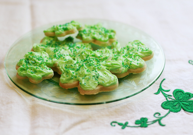 Calico skies: Shamrock Cookie Recipe