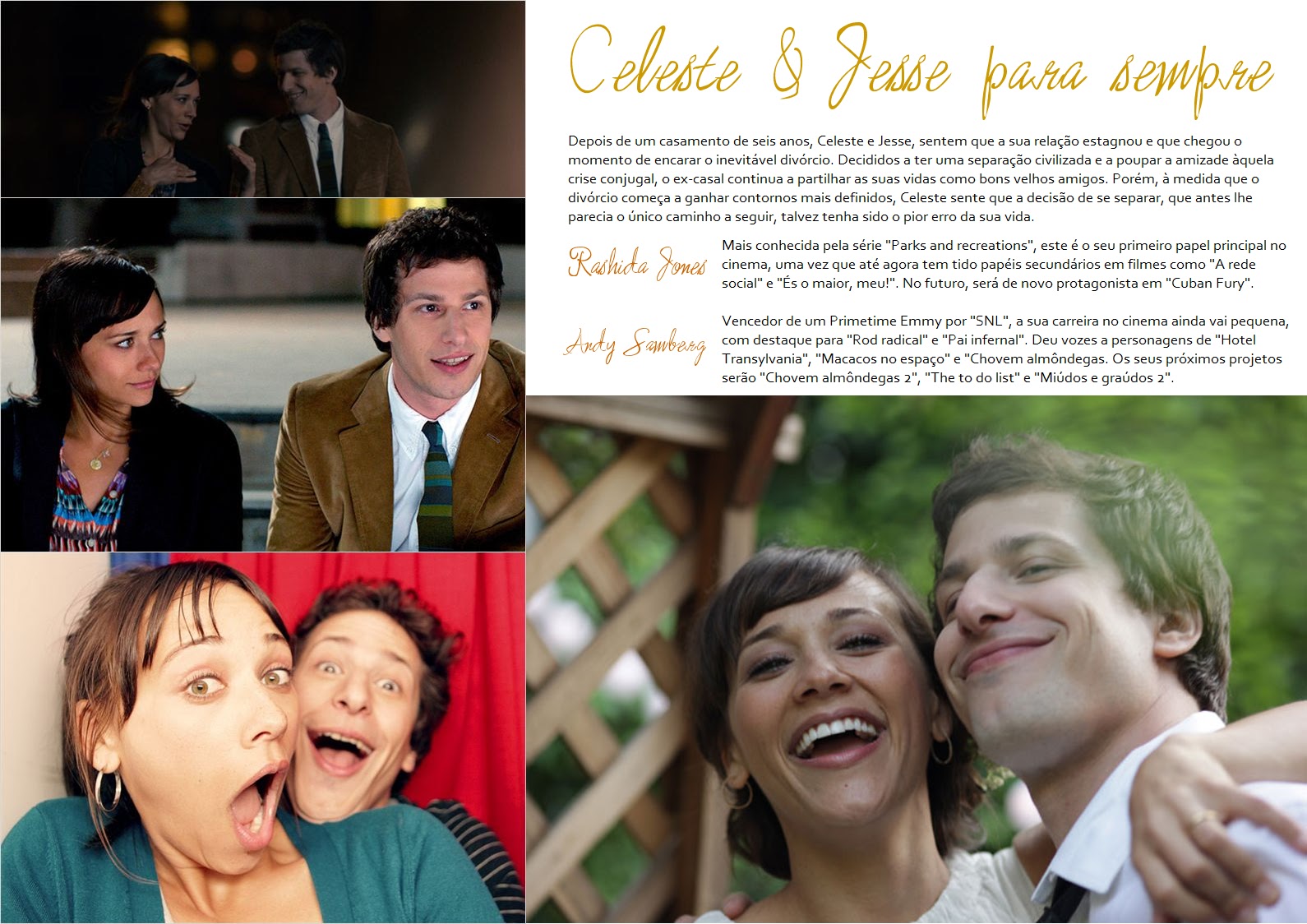 Cine Spot Blog: Celeste & Jesse forever - Celeste e Jesse para sempre