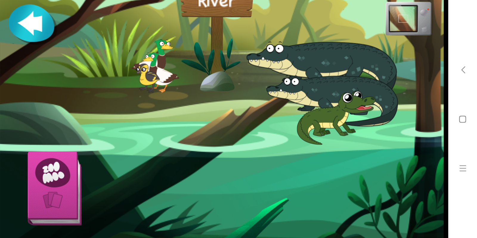 Pengenalan Dunia hewan sejak balita dengan aplikasi Zoomoo - Black Girl