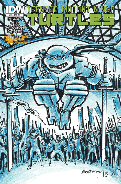IDW TMNT #25 - Variant Cover Guide