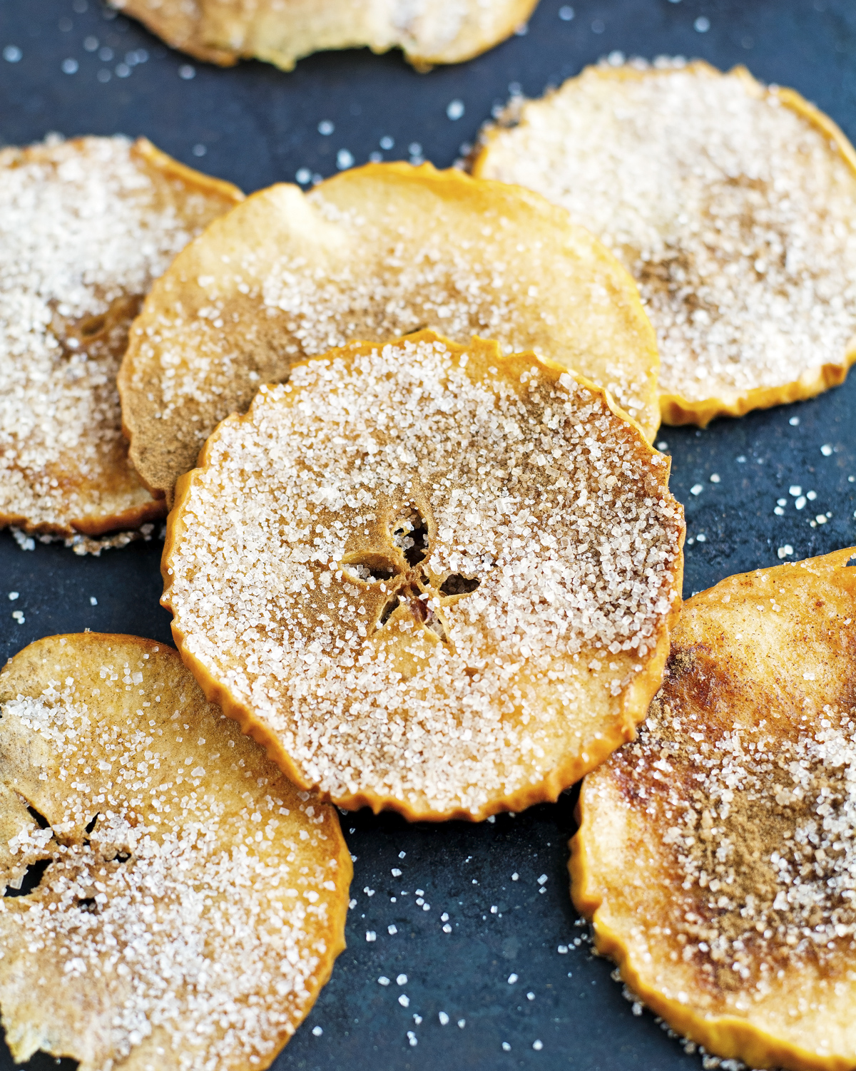 The Iron You: Baked Cinnamon Sugar Apple Chips