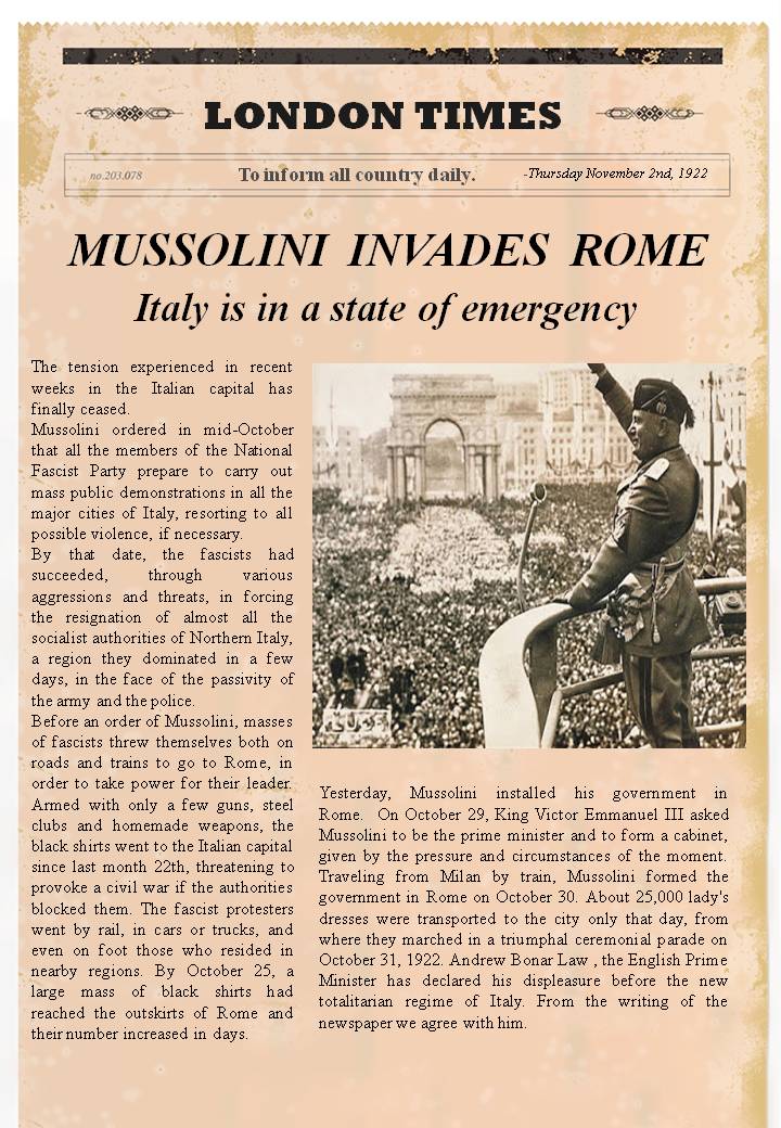 The Historical Newspaper Project: GROUP 5 - THE SANS CULOTTES- MARCH ON ...